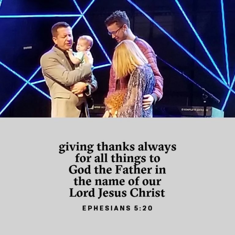 Ephesians 5:20 - Prayers and Petitions