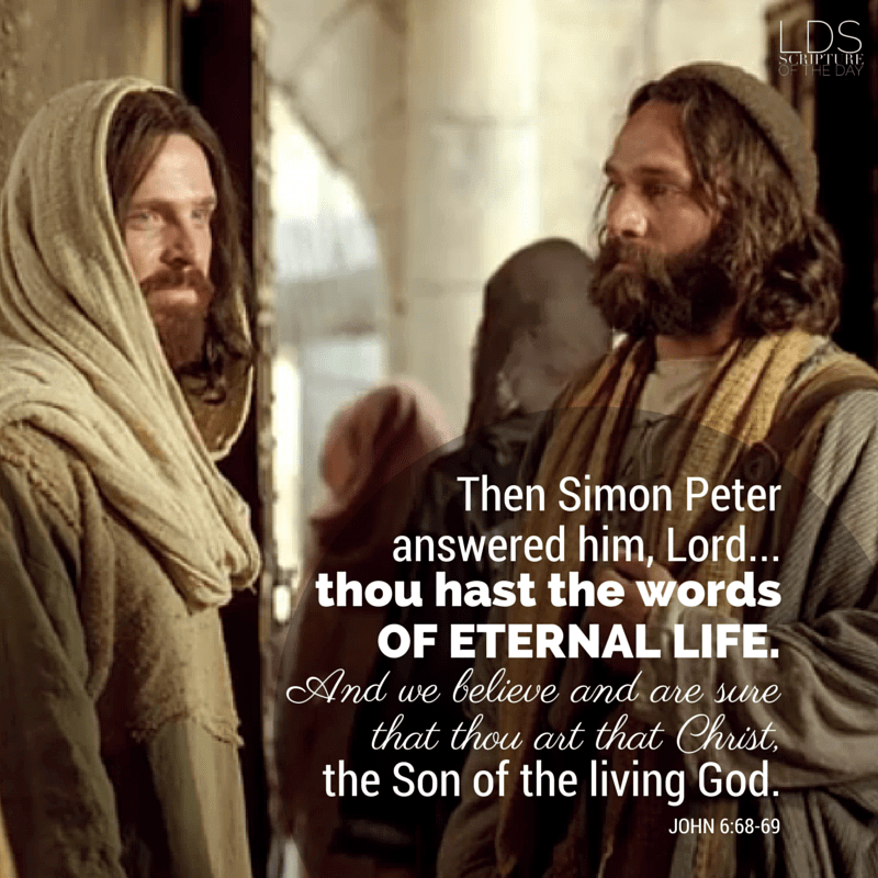 John 6 68 69 Prayers And Petitions John 6 68 69 Prayers And Petitions
