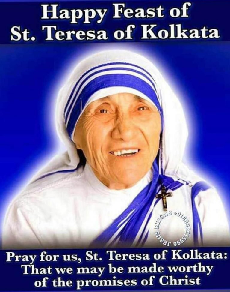 Prayer on Feast of Saint Mother Teresa of Kolkata - Prayers and Petitions