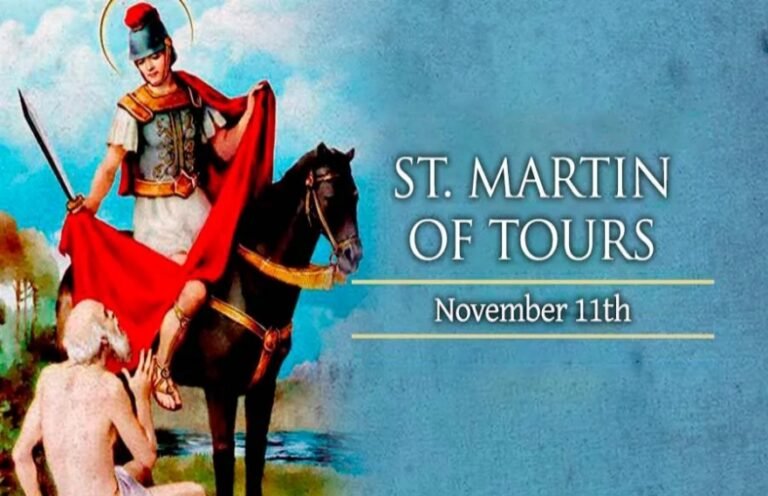 FEAST OF SAINT MARTIN OF TOURS - 11th NOVEMBER - Prayers and Petitions