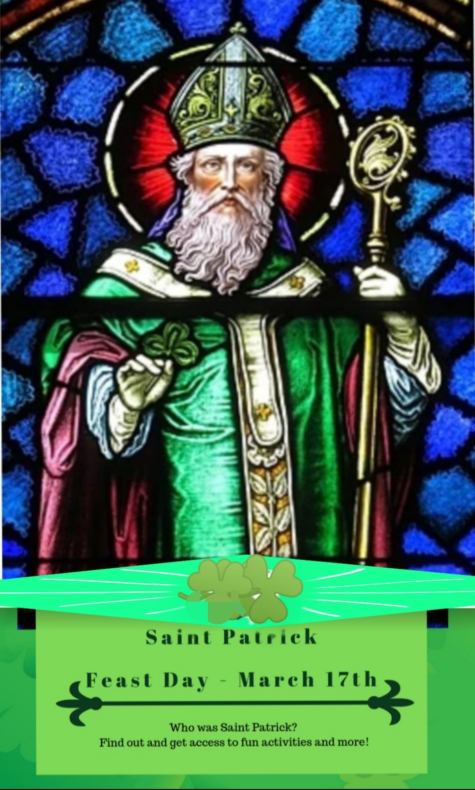 FEAST OF SAINT PATRICK OF IRELAND /SAINT PATRICK'S DAY - 17th MARCH ...