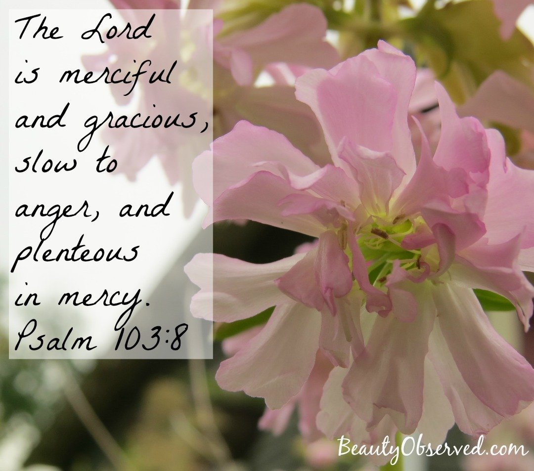 Psalm 103:8 - Prayers and Petitions
