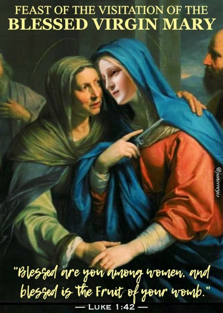 FEAST OF THE VISITATION – 31st MAY - Prayers and Petitions