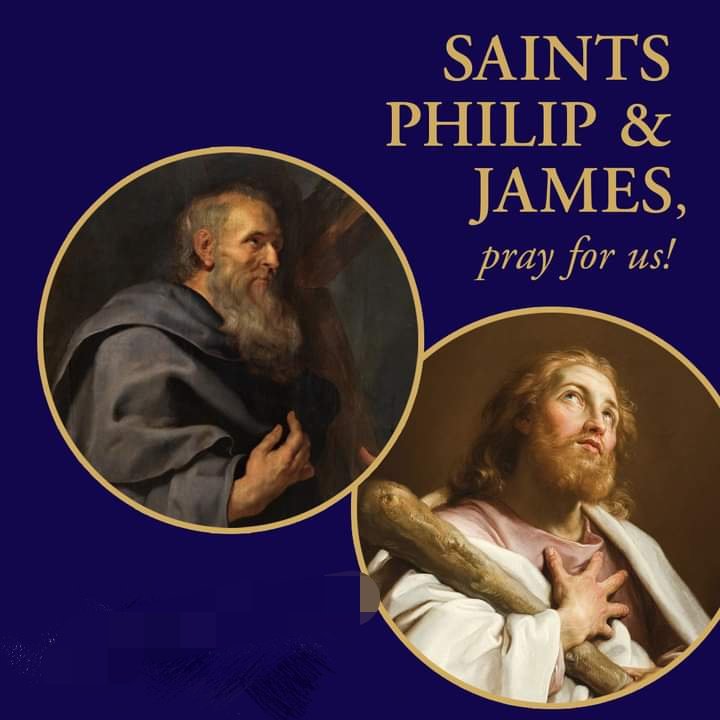 FEAST OF SAINTS PHILIP AND JAMES THE LESSER, APOSTLES – 3rd MAY ...