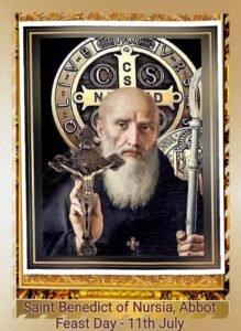 FEAST OF SAINT BENEDICT OF NURSIA, ABBOT – 11th JULY - Prayers and ...