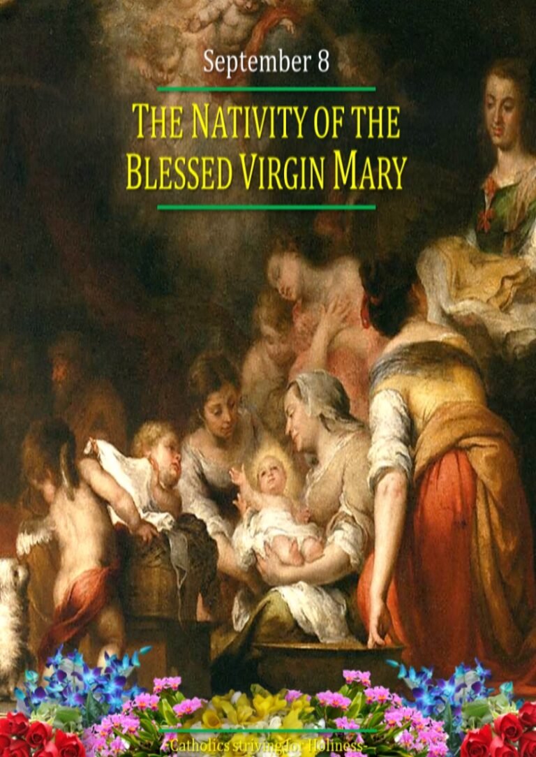 THE NATIVITY OF THE BLESSED VIRGIN MARY - 8th SEPTEMBER - Prayers and ...