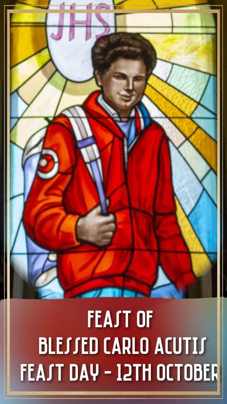 FEAST OF BLESSED CARLO ACUTIS, CYBER APOSTLE OF THE EUCHARIST - 12th ...