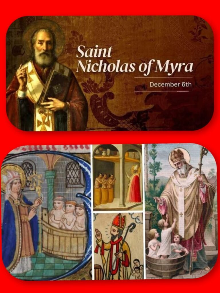 FEAST OF SAINT NICHOLAS - 6th DECEMBER - Prayers and Petitions
