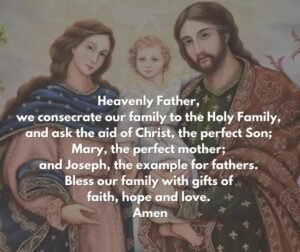 DEVOTION OF THE MONTH OF FEBRUARY, TO THE HOLY FAMILY - Prayers and ...