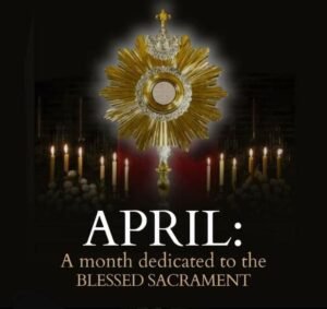 DEVOTION OF THE MONTH OF APRIL TO THE HOLY SPIRIT AND THE HOLY ...
