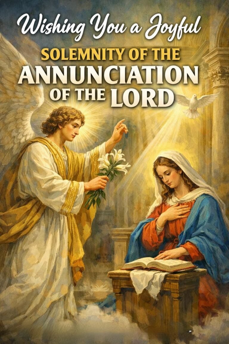 SOLEMNITY OF THE ANNUNCIATION OF THE LORD - Prayers and Petitions